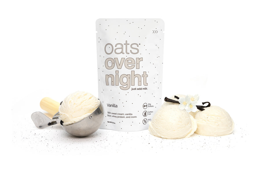 Easy Overnight Oats Breakfast - High Protein - Oats Overnight