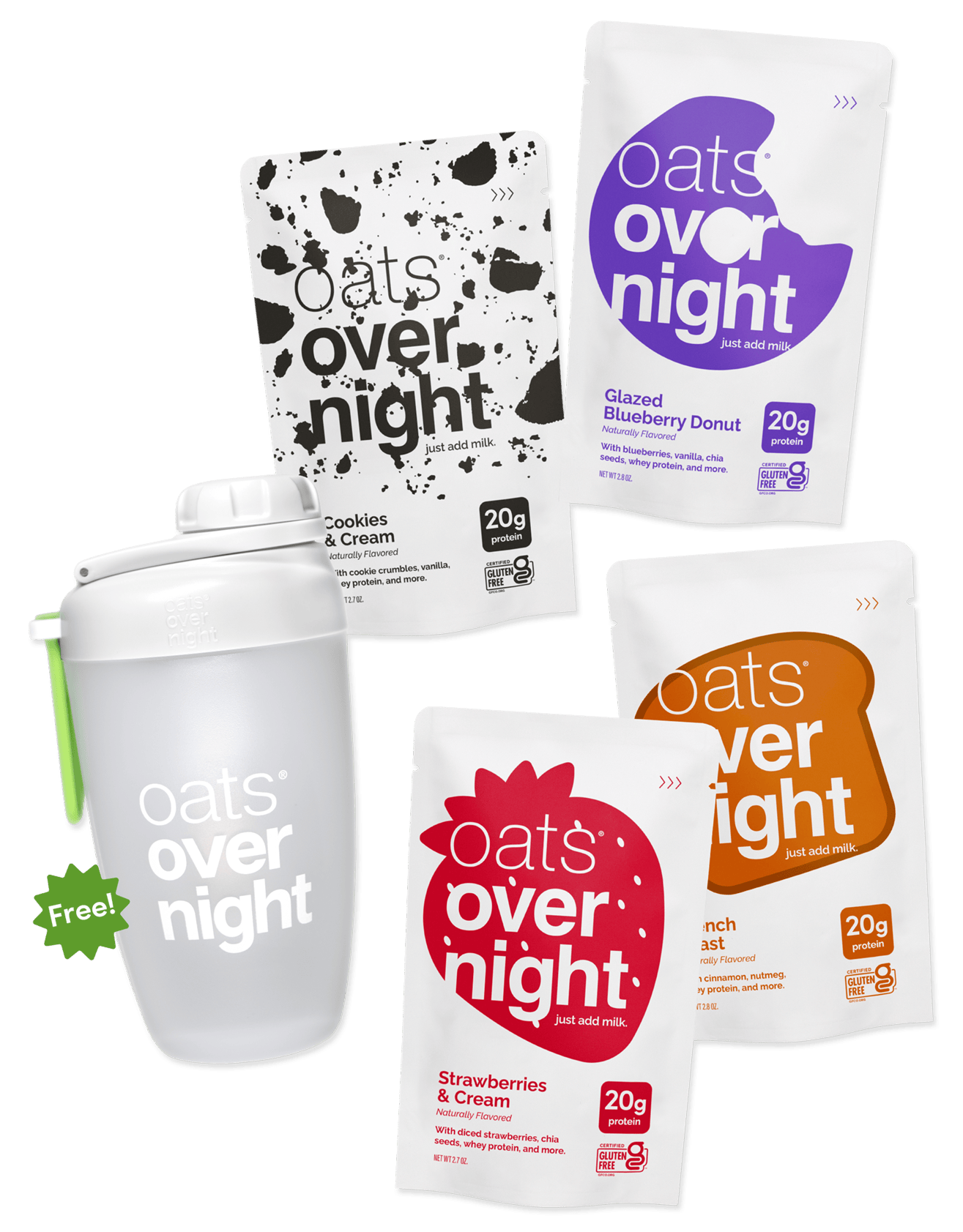 Oats Overnight | Nutritious, Delicious, Convenient Oatmeal Breakfast